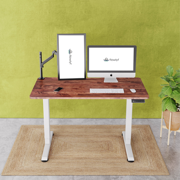 FlowDesk™ GO Solid Wood – flowlyf